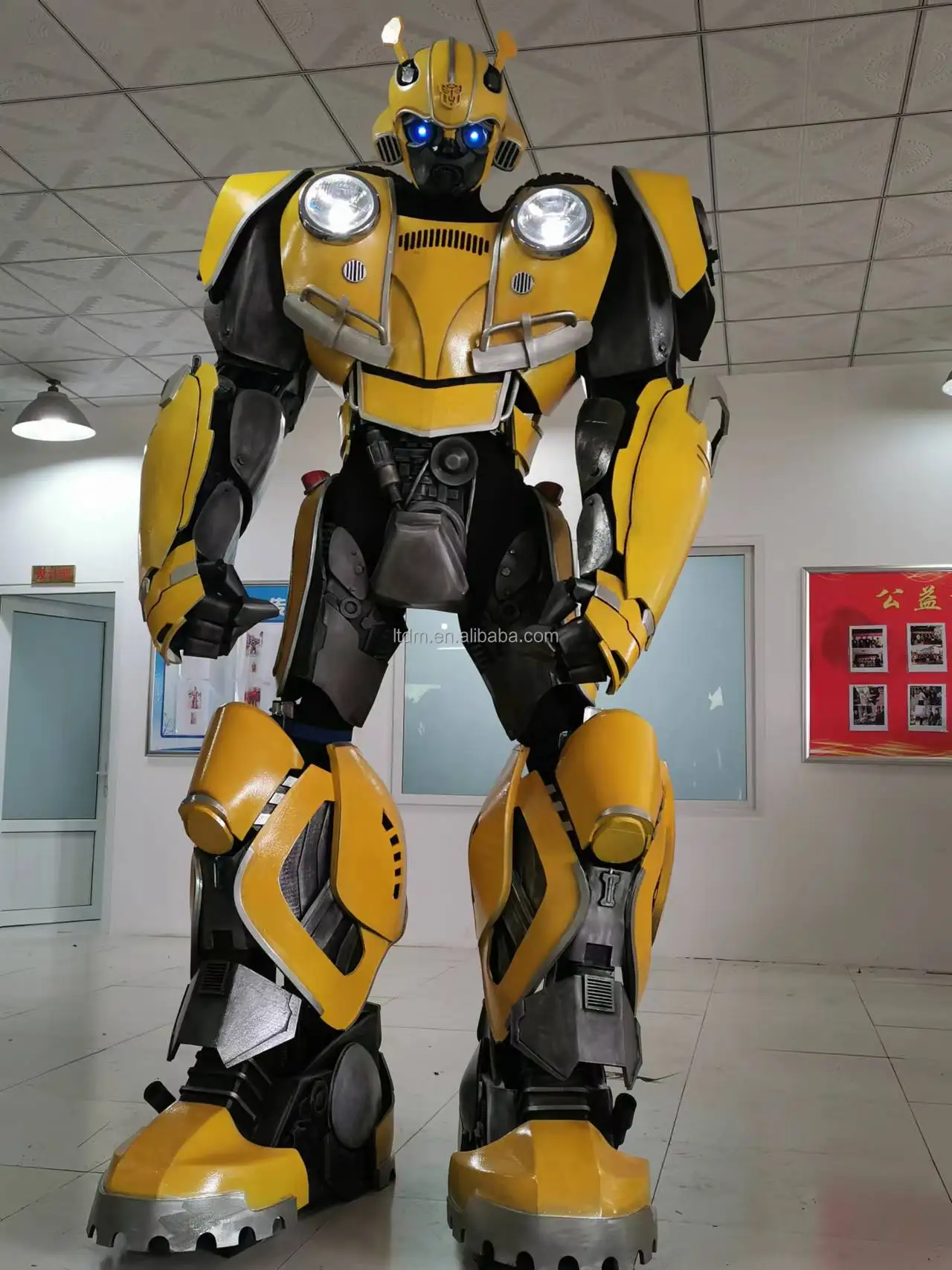 Robot Costume Giant Life Size Realistic Bumblebee Suit For Party ...