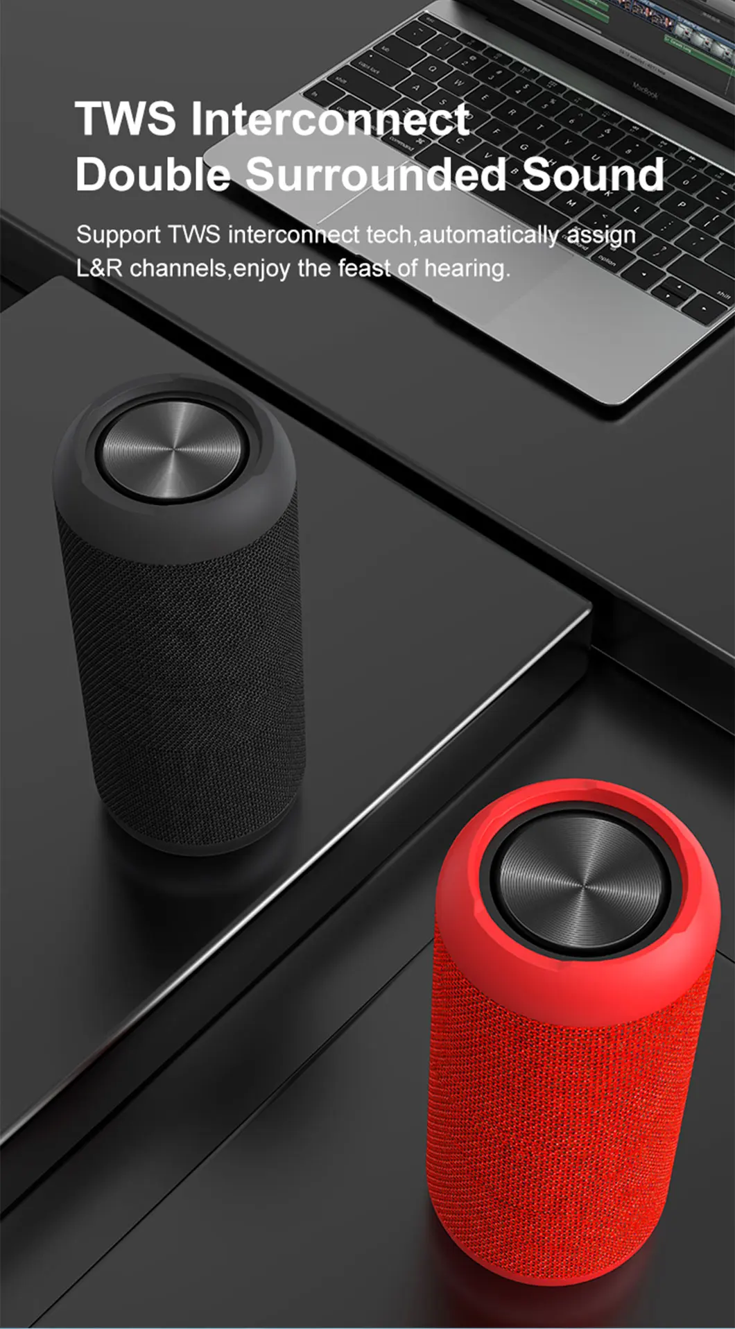 Double Horn Waterproof Professional Shell Design Fabric Led Cover ...