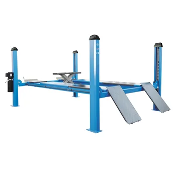 Four Post Lift With Rolling Jack And Alignment Function The Best Choice ...