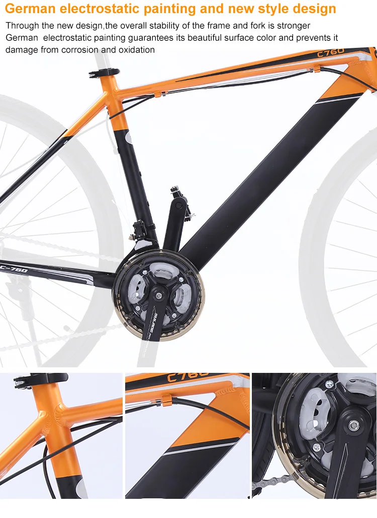 TRIOBLADE Carbon Gravel Bike - 21 Speed Professional Road Bike