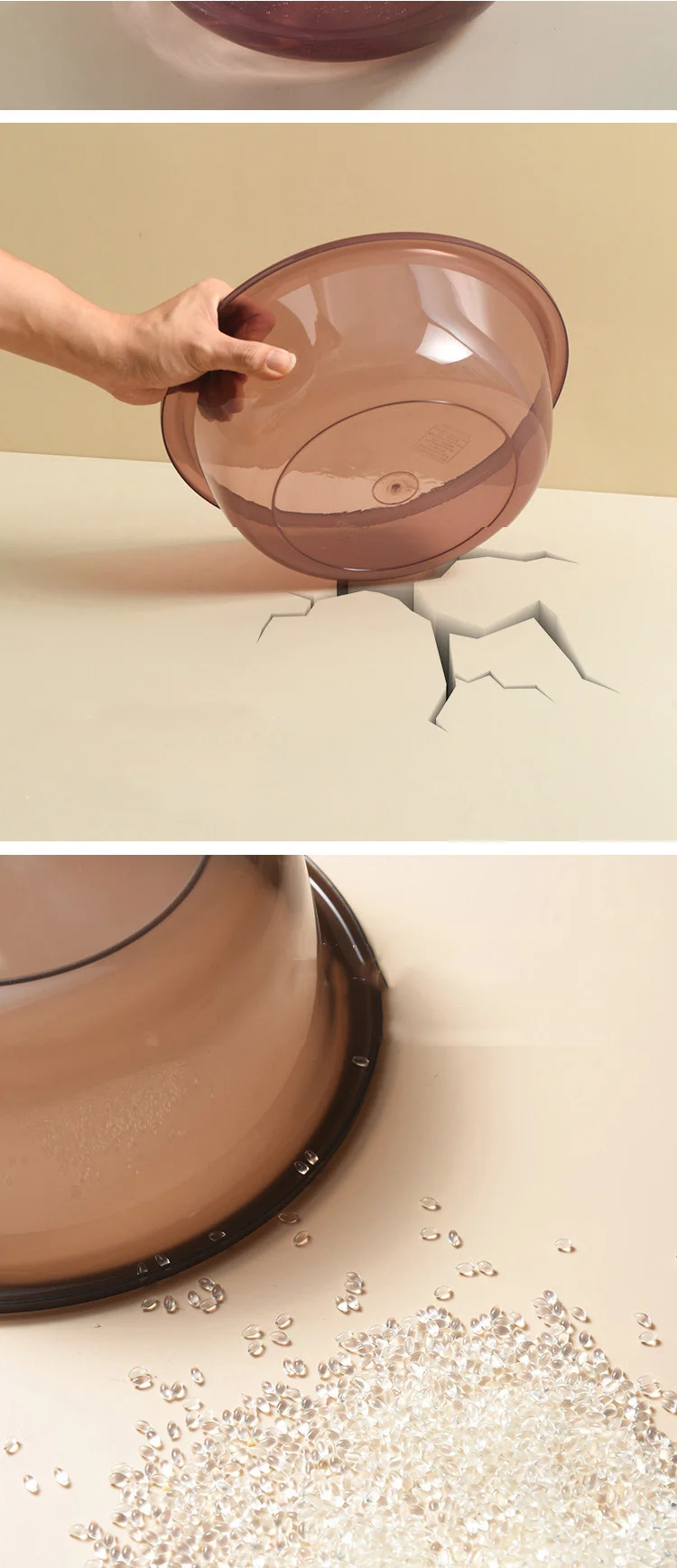 Multiple Models Of Household Water Basins Multi Functional Thickened Plastic Basins Circular ...