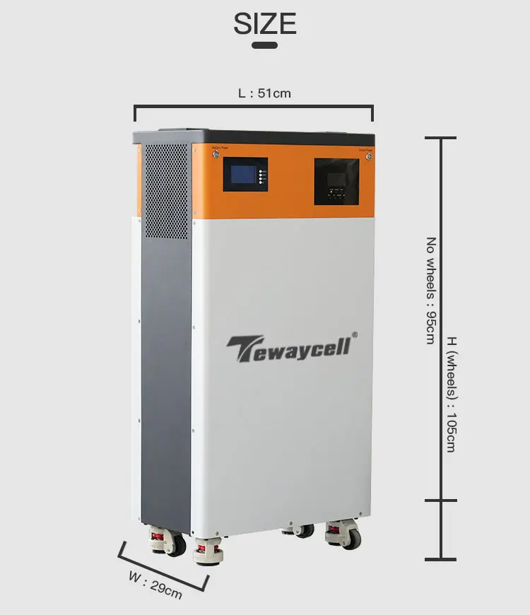 Tewaycell All in One 51.2v 300ah 15kwh Power Wall for Home Solar Energy ...