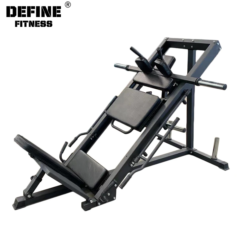 Dual-function Inverted Pedal Machine Leg Strength Trainer Commercial ...