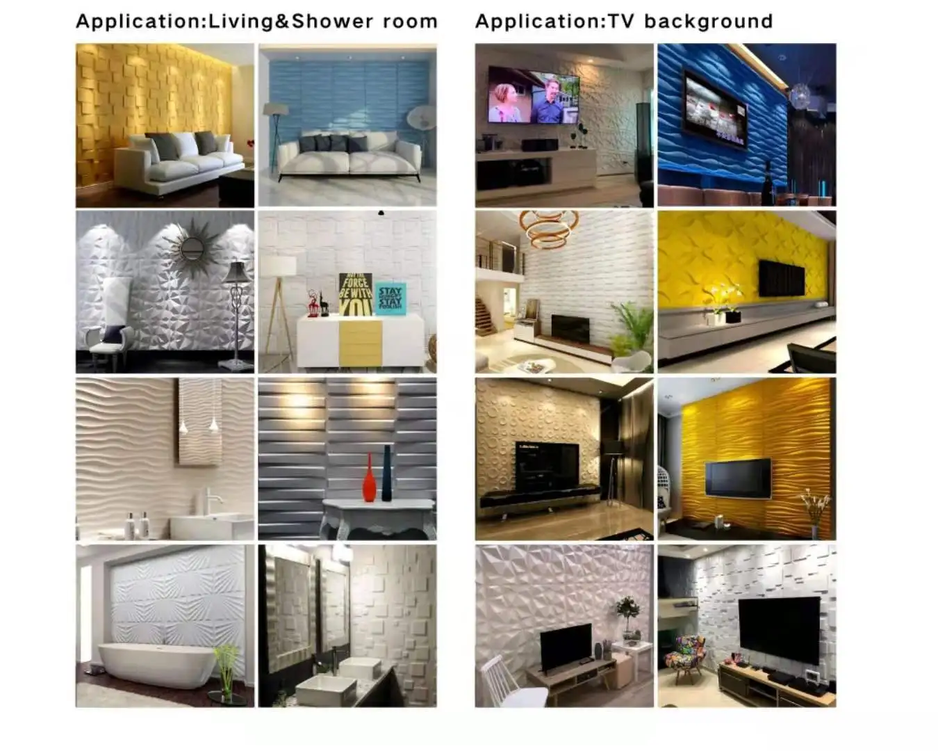 Walls Decorative Cheap Interior Wallpaper 3d Wall Panels