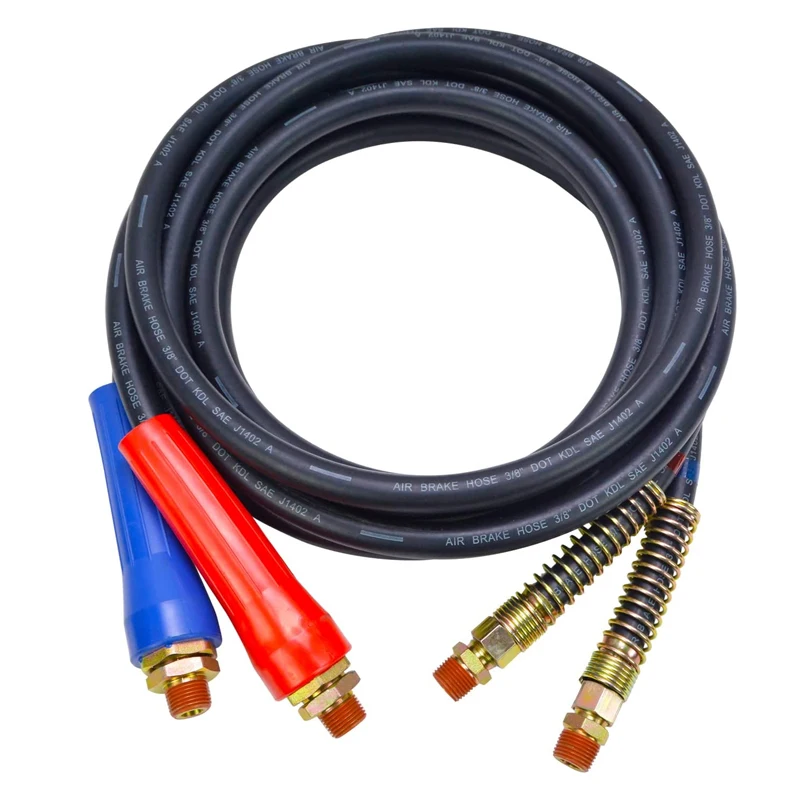 Heavy Duty 15FT Semi Truck Air Brake Hose Assemblies with Gladhand ...