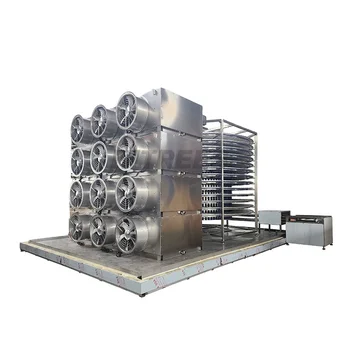 Spiral Freezer Cooling Tower Conveyor For Bakery Double Spiral Freezer ...