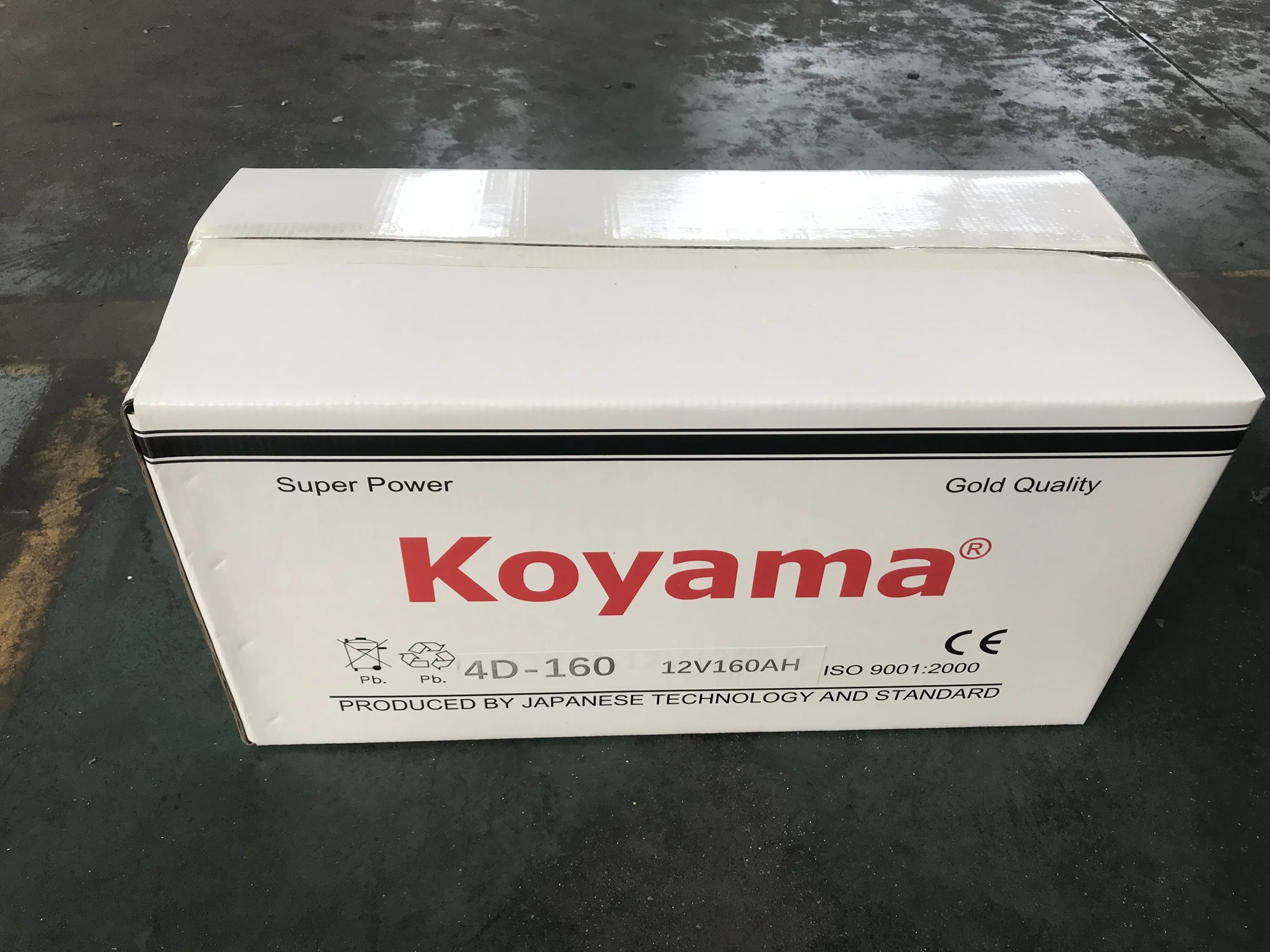 BESTART Automotive Batteries - Dry Charged 4d-160ah12v