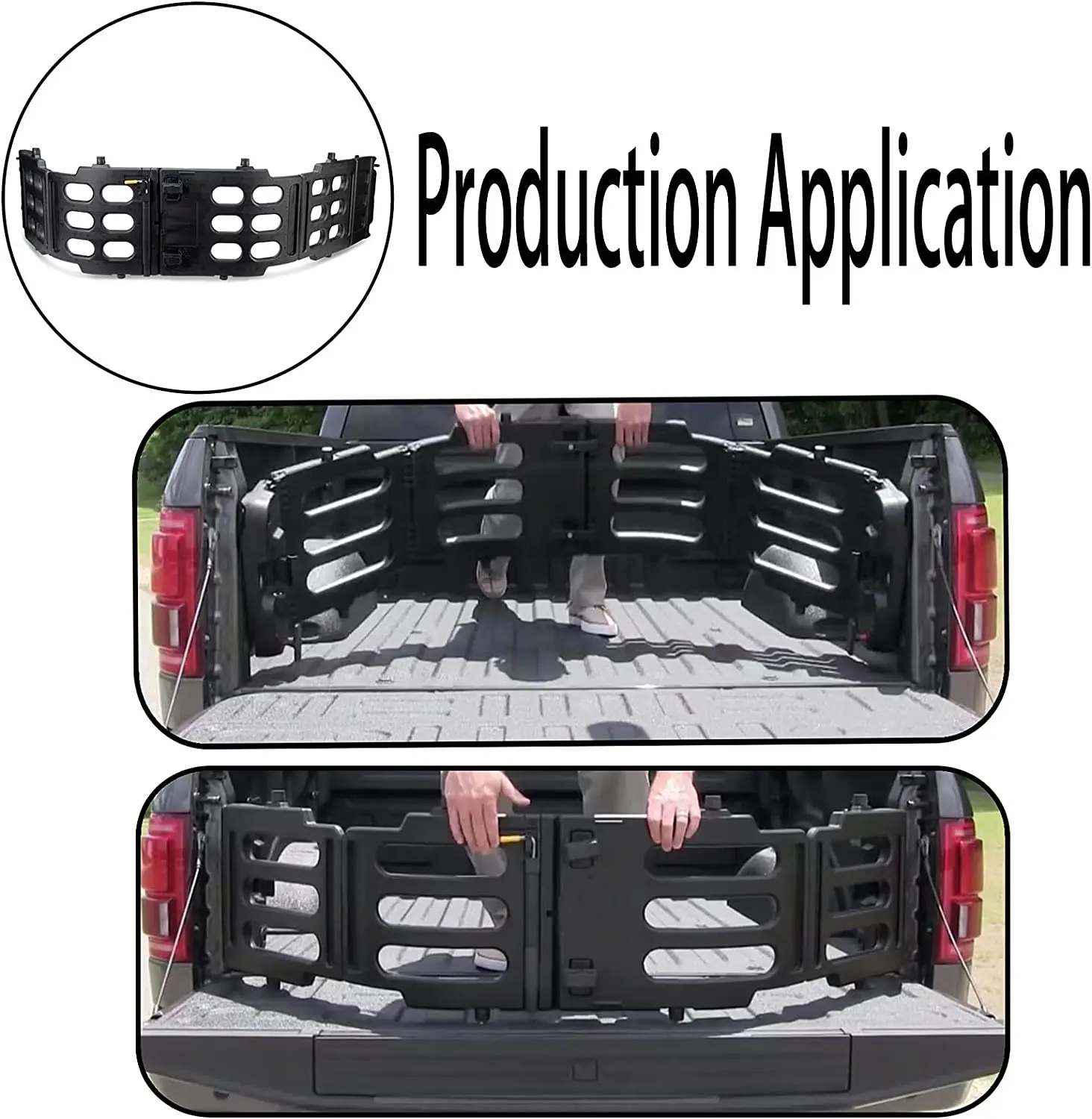9L3Z-99286A40-C High Quality Stowable Bed Extender Kit for Ford F150 F ...