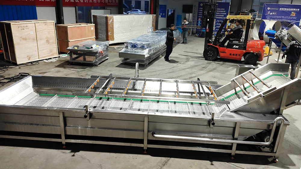 Complete 500kgs Mango Pulp Washing Sorting Machine Pineapple Peeling ...