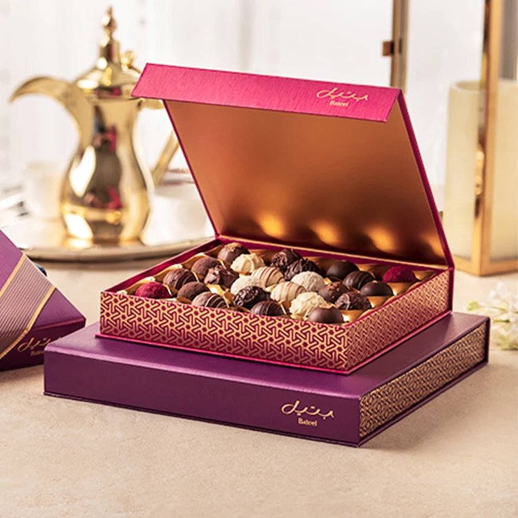 Custom Logo Dessert Packaging Box High End Luxury Date Packaging ...
