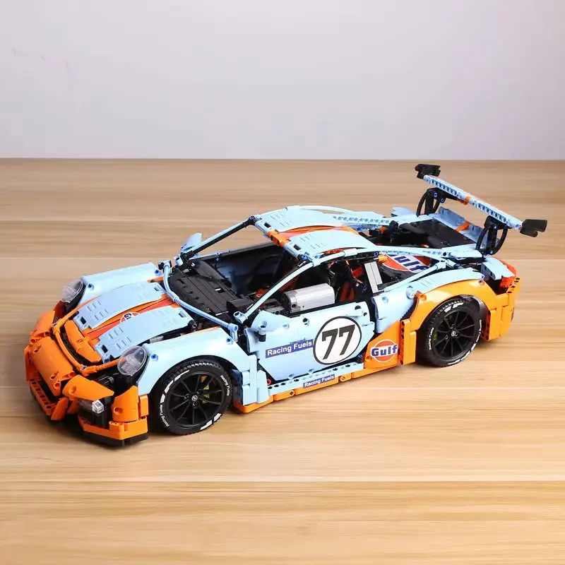 3333d Gulf Style Porsche 911 Gt3 Rs Super Sport Racing Technic Car ...