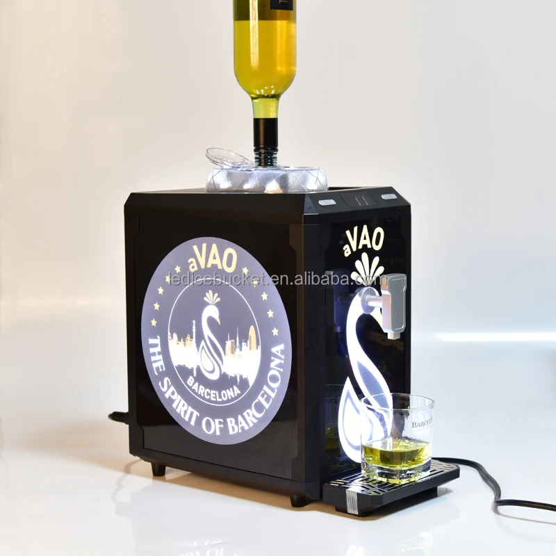 220v Liquor Dispenser Machine Adjustable Temperature Wine Cooling ...