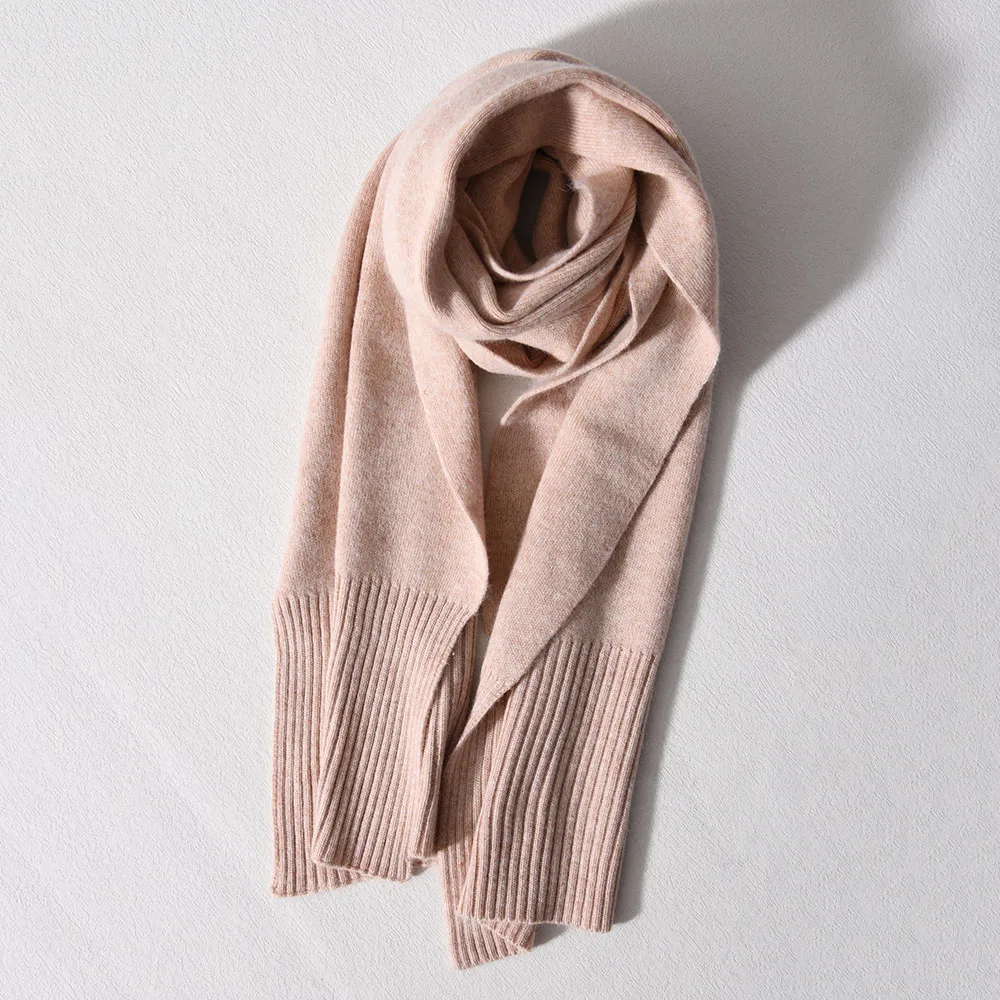 Thick Soft Women Wool Scarf Shawls Cape Long Stylish Warm Custom Luxury ...