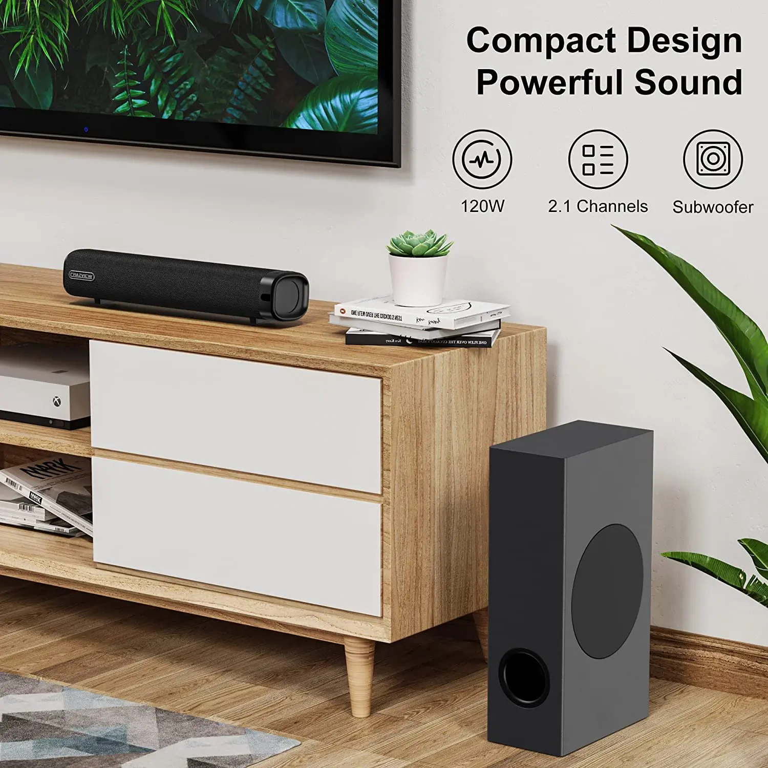 Surround Sound Subwoofer Full Set DJ Sounds System Speakers