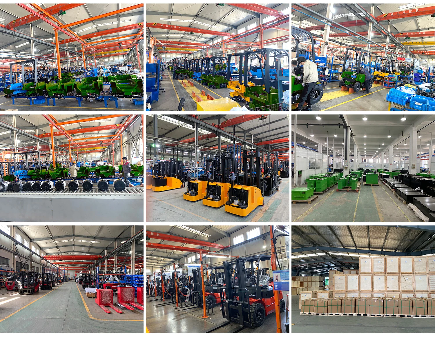 1600kg 1.6Ton Double Deep Double Scissors Electric Reach Stacker ...