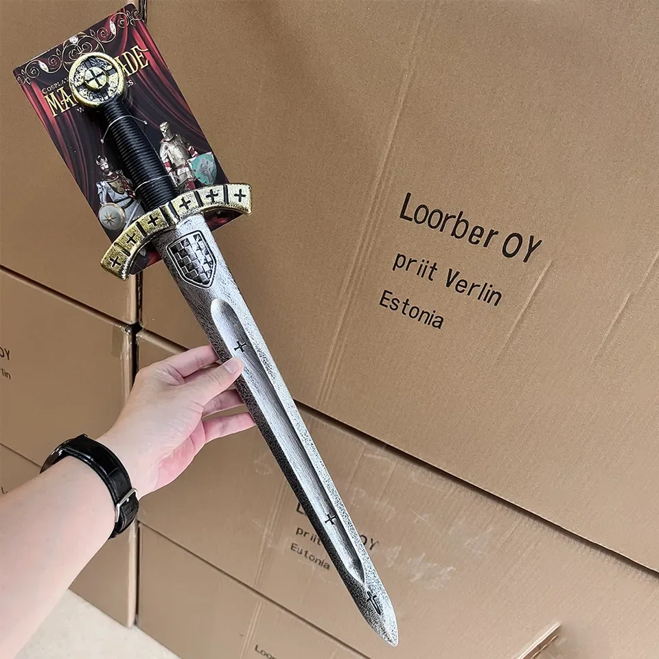 High Quality Crusader Miniature Sword Medieval Knight Cosplay ...