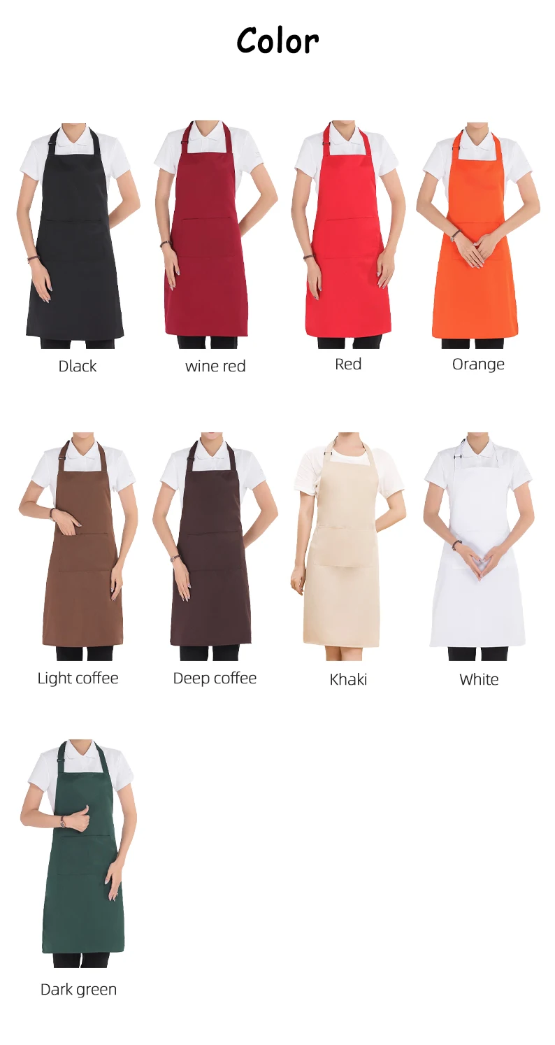 Wholesale Unisex Cooking Kitchen Restaurant Work Aprons