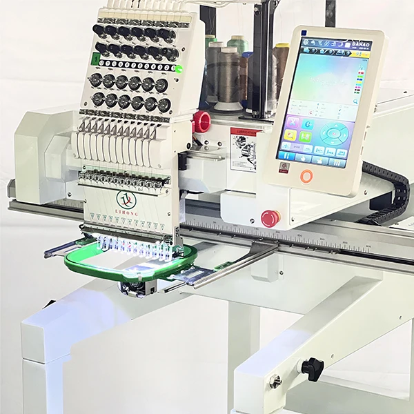 Lihong High Speed Computerized Single Head Cap Tshirt Computer ...