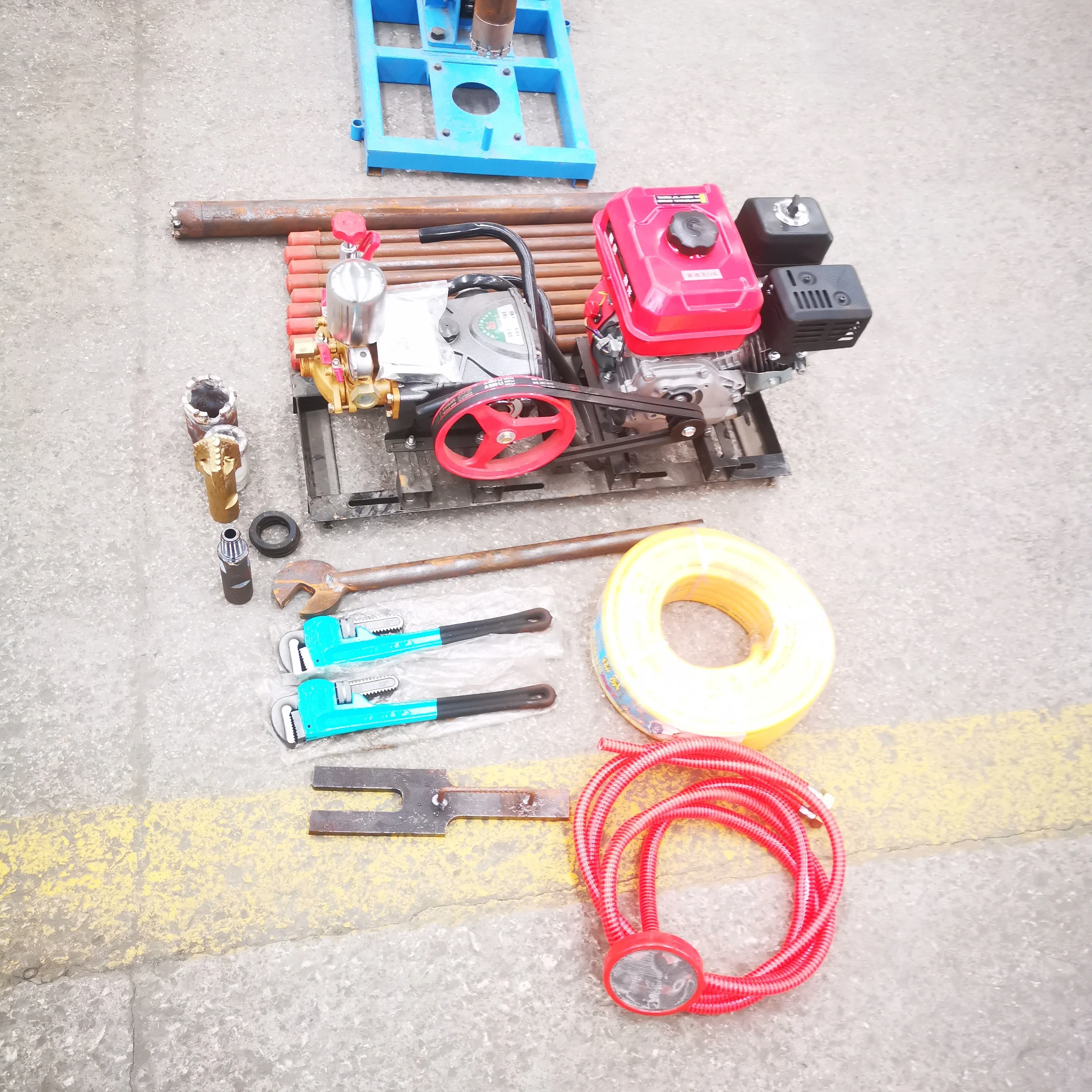 Alibaba.com: 50m SPT drilling depth, portable soil testing rig for ...