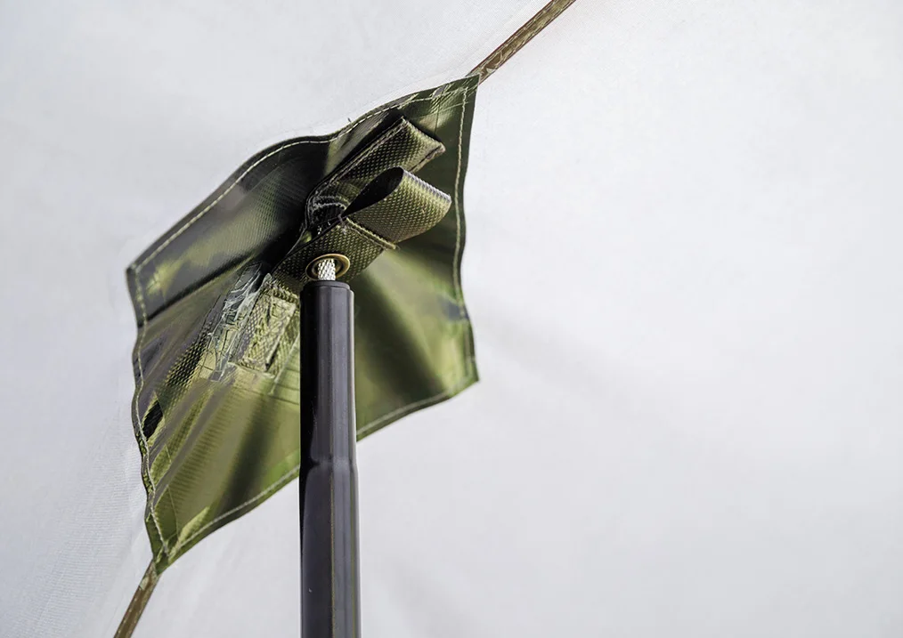 Outdoor Stretch Glamping Geodesic Party Tent Canvas Polyester Fabric ...