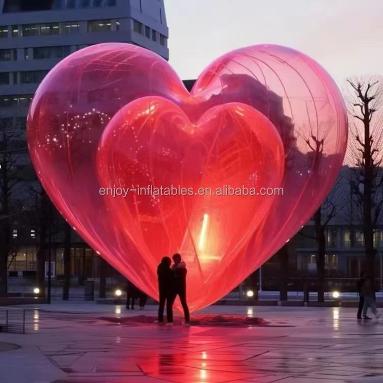 Giant Clear PVC Inflatable Bear Teddy for Advertising Air-Sealed ...