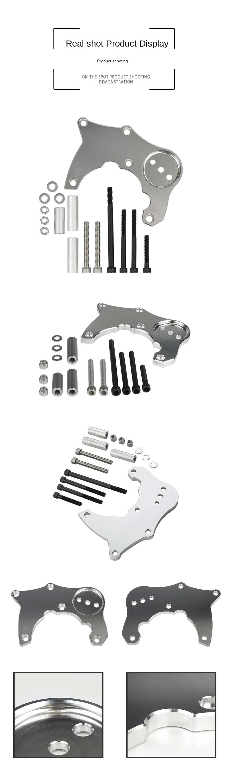 Car Modified Engine Bracket R4 Ac Bracket Ls R4 Ac Bracket Suitable For ...