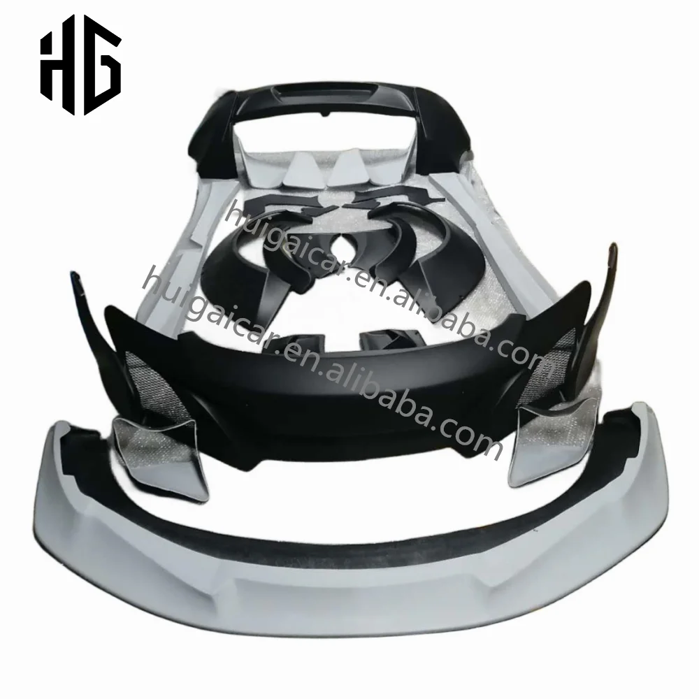 LB Wide Car Fenders Body Kit for Mclaren MP4 Auto Bumper Side Skirts ...