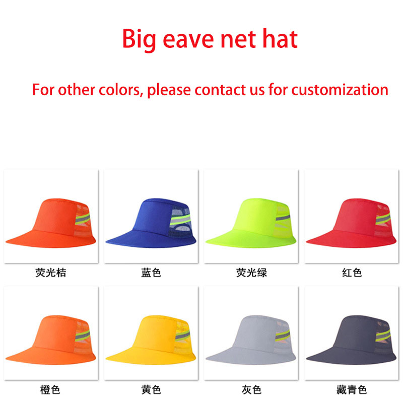 Wholesale Rts Big Eave Net Hats Road Maintenance Property Cleaning ...