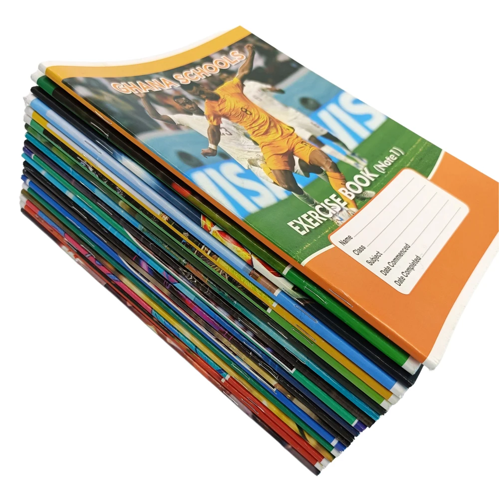 Customized Ghana A5 Exercise Book - Popular Staple Notebooks