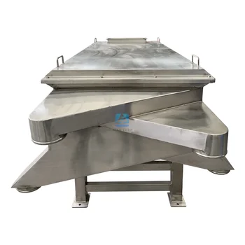 Sus304 Linear Vibration Screening Machine Sieve Linear Vibrating Screener Sifter Square High ...