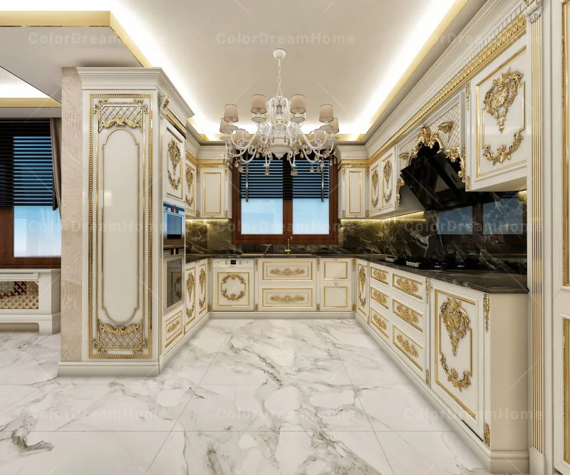 Custom Turkey Style Kitchen Cabinet Modular Lacquer Kitchen Island ...