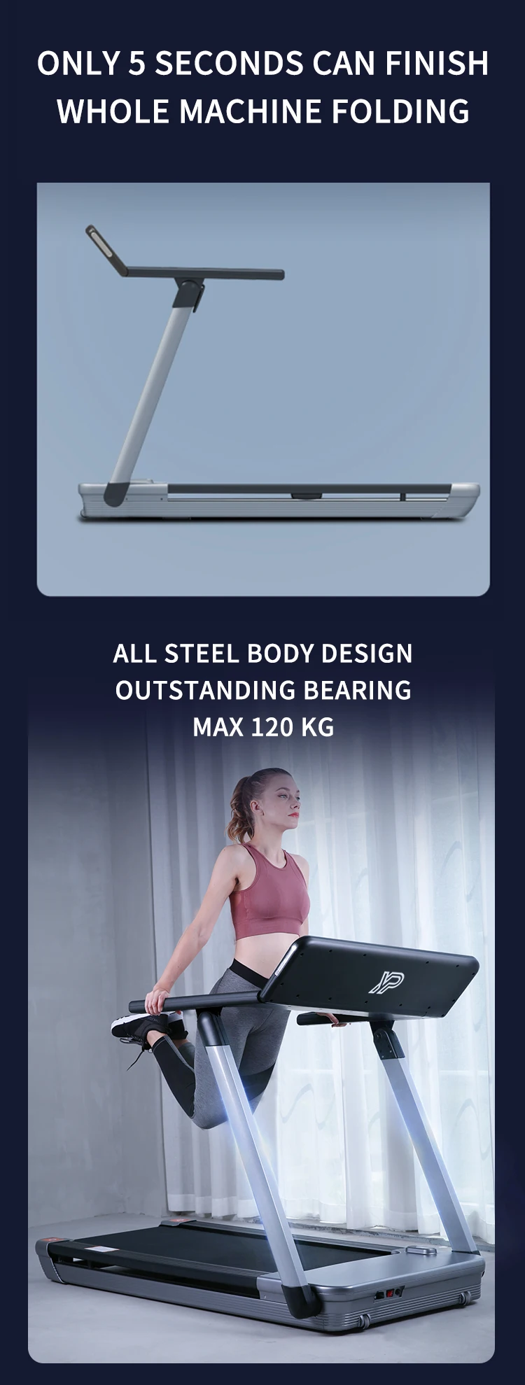 2025 YPOO New Super Shock Absorption Home Use Mini Electric Foldable ...