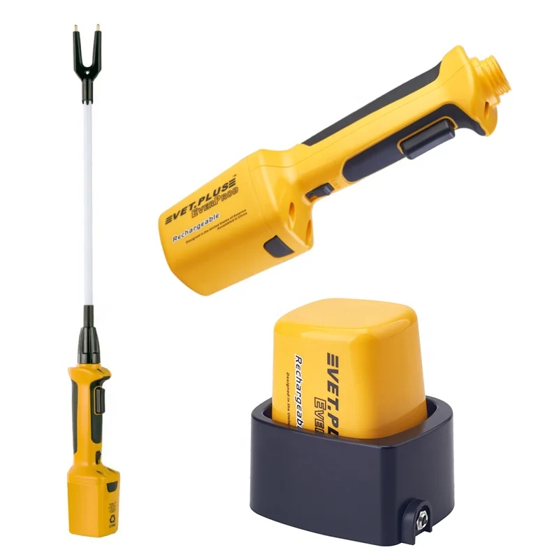 Rechargeable Waterproof Farm Livestock Pig Prod Driver Electric Shock ...