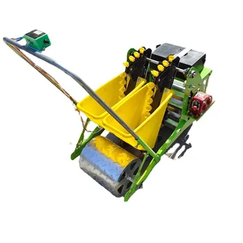 Sowing 2 Rows Hand Push Planter Garlic Planting Machine - Buy 2 Rows ...