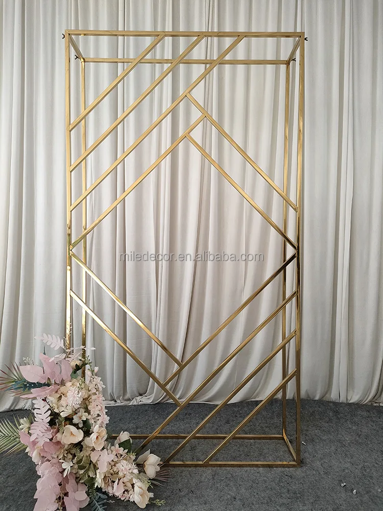 Luxury Wedding Event Metal Backdrop Stand - Arches Decor