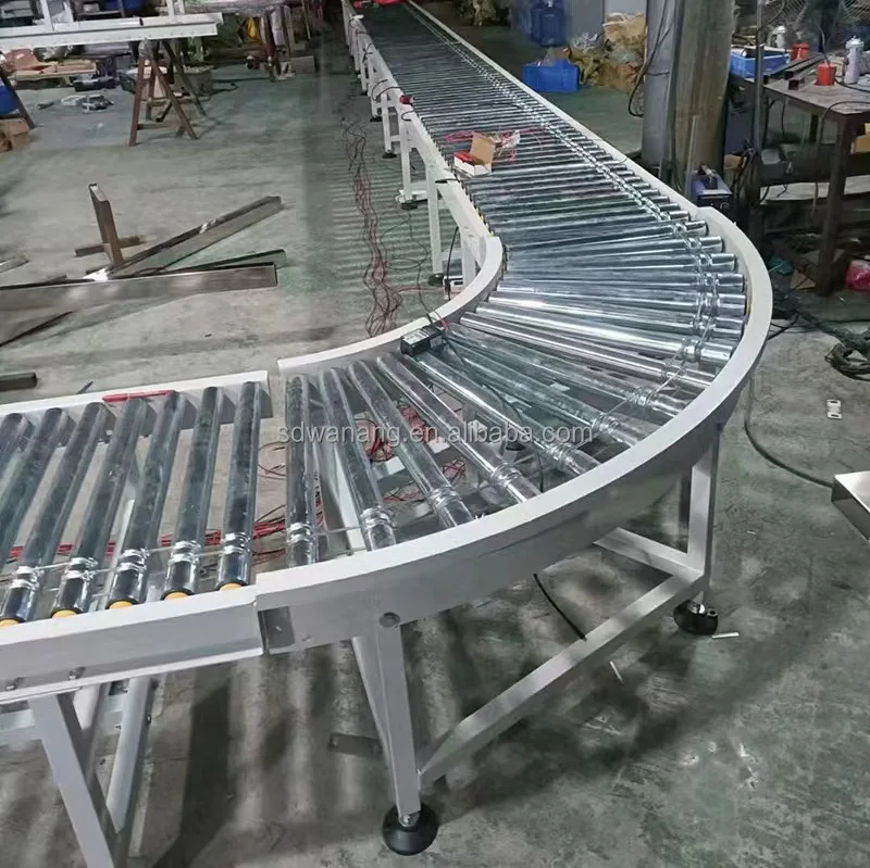 Gravity Truck Loading Conveyor Flexible Expandable Unloading Full ...