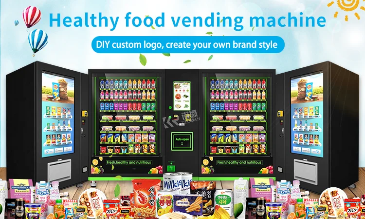 Smart Snack and Drink Vending Machines - Wholesale Available