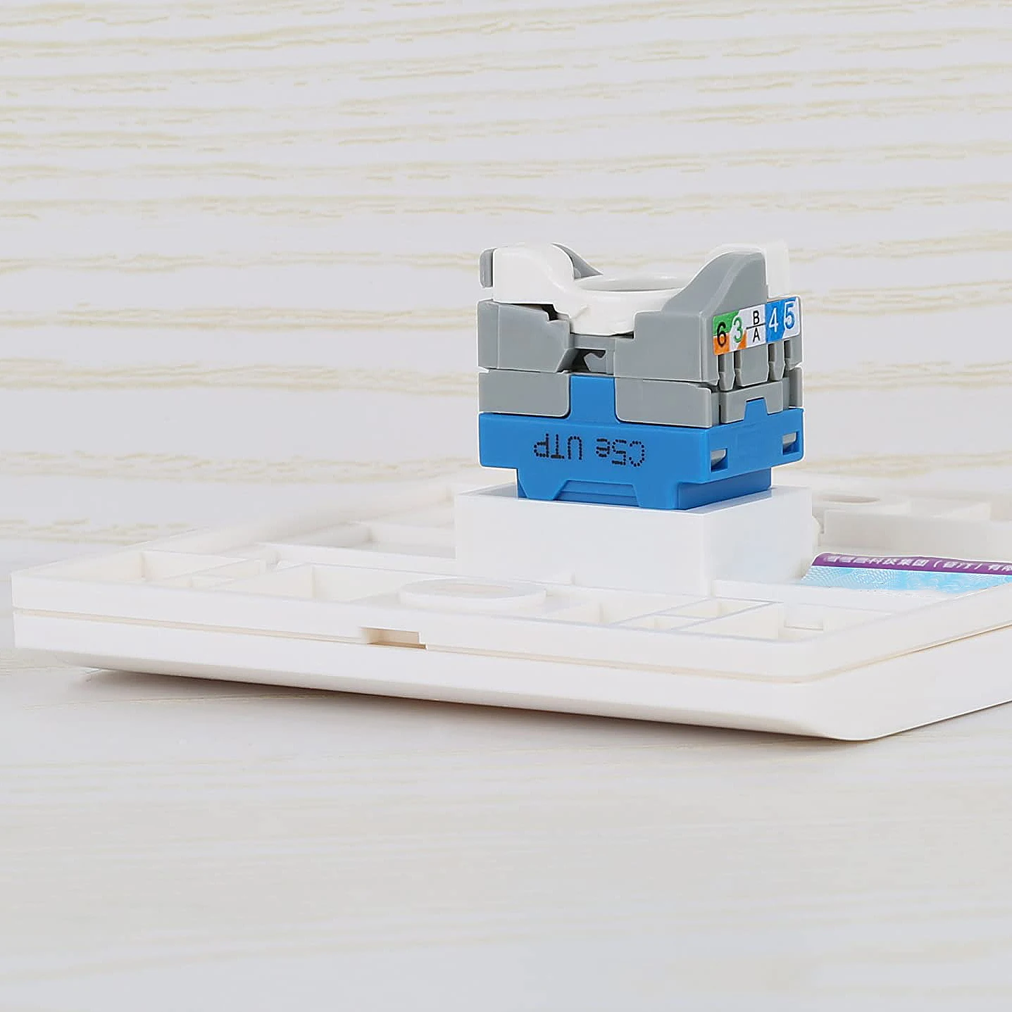 Legrand French Jacks Connectors Oem Cat5 Cat5e Degree Utp Plate Wall ...