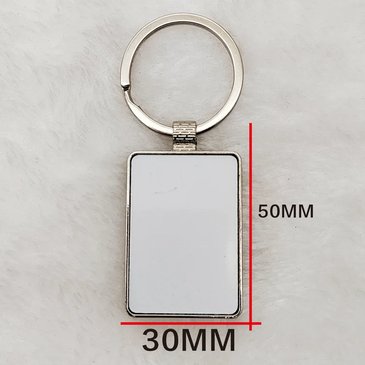 Customize Logo or Photo Sublimation Keychain Blanks Key Chains Key ...