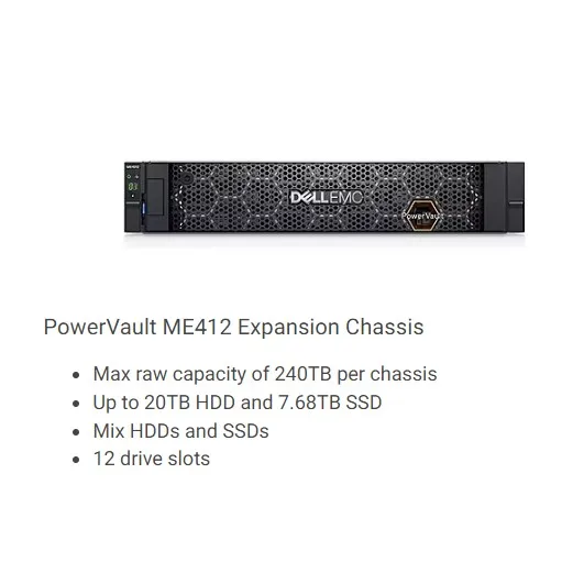 EMC PowerVault ME412 /ME424/ME484 Expansion Enclosure| Alibaba.com
