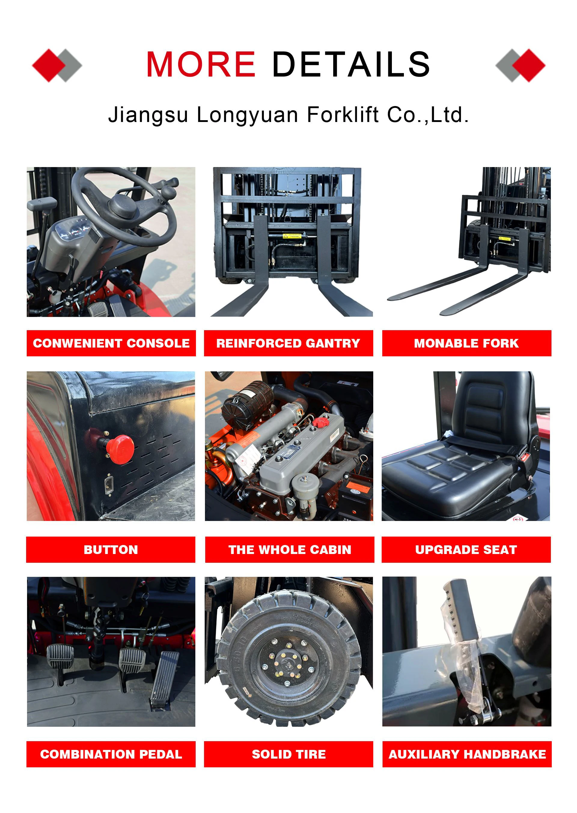 Loading And Unloading Electric Forklift Truck 2 Tons Forklift Pedestal ...