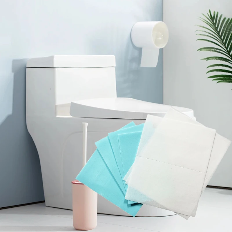 Dissolvable Biodegradable Toilet Bowl Cleaning Sheets