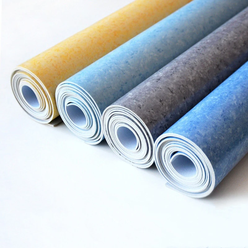 Jinlong 2mm Commercial Vinyl Flooring Roll Non Slip Pvc Dense Floor ...