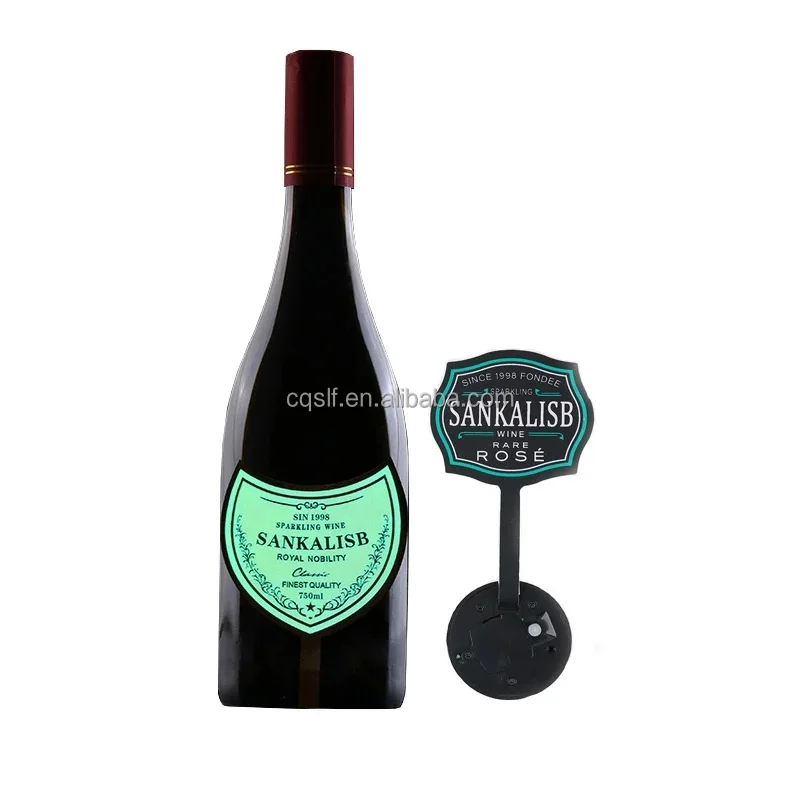 2023 Oem El Label Led Label Luminous Label For Wine Bottle - Buy ...