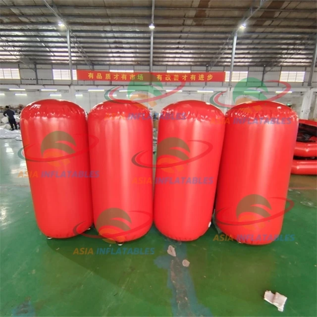 Inflatable Float Trigonal Cylinder Tetragonal Pvc Swim Buoy Pyramid ...