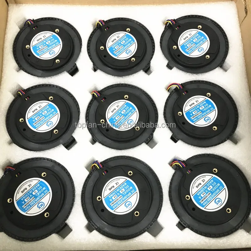 High Pressure 24v Centrifugal Turbo Fans Blowers Dc Axial Motor 7754 ...
