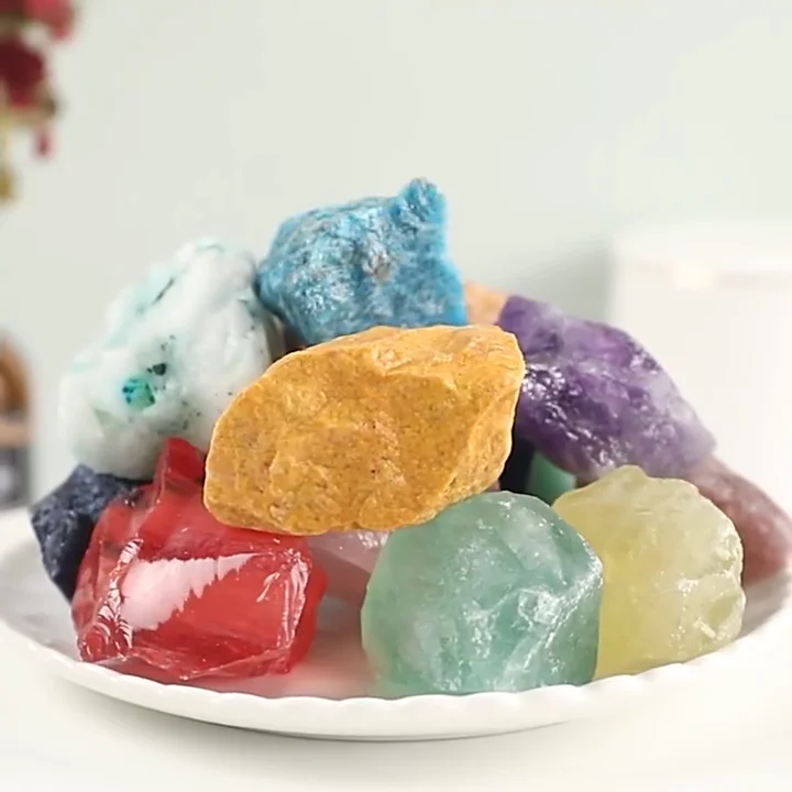 2023 New Item Household Decoration Natural Crystal Scented Stones ...