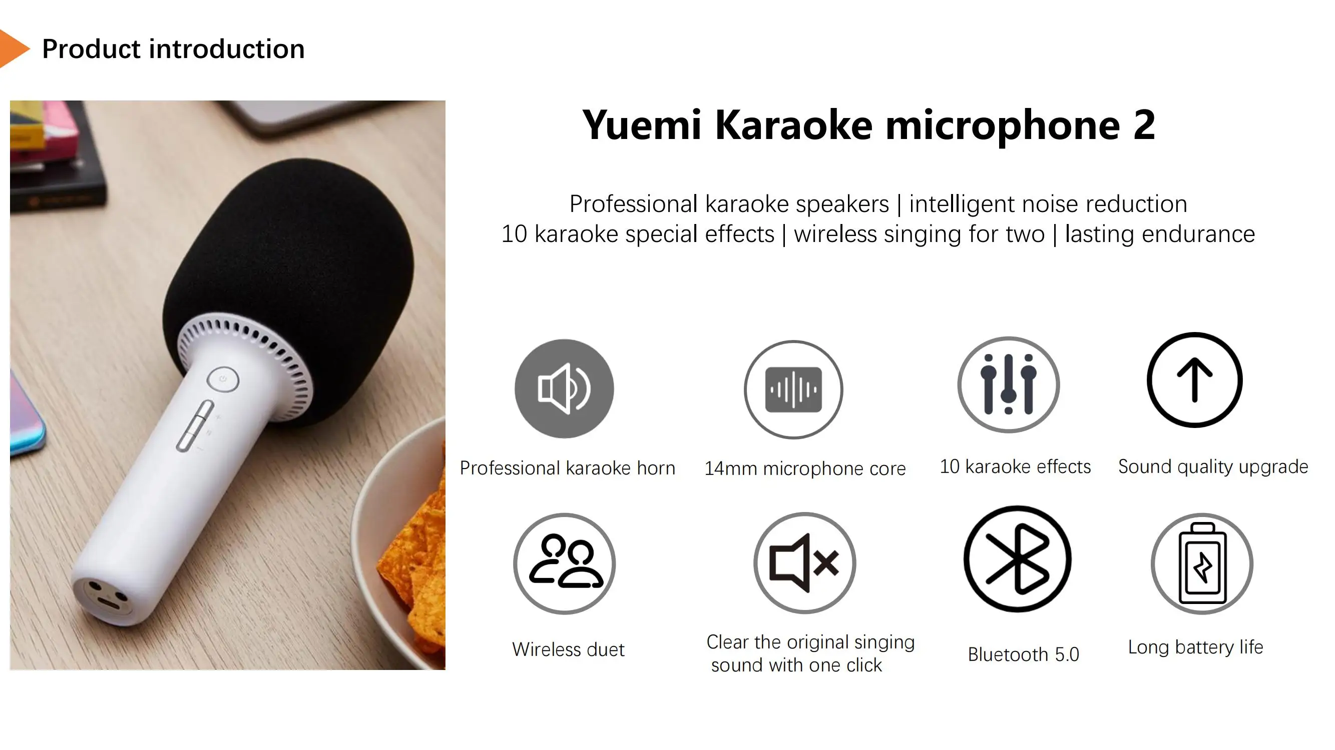 New Trends Wupro X Xiaomi Mijia Wireless Microphone Portable Smart ...