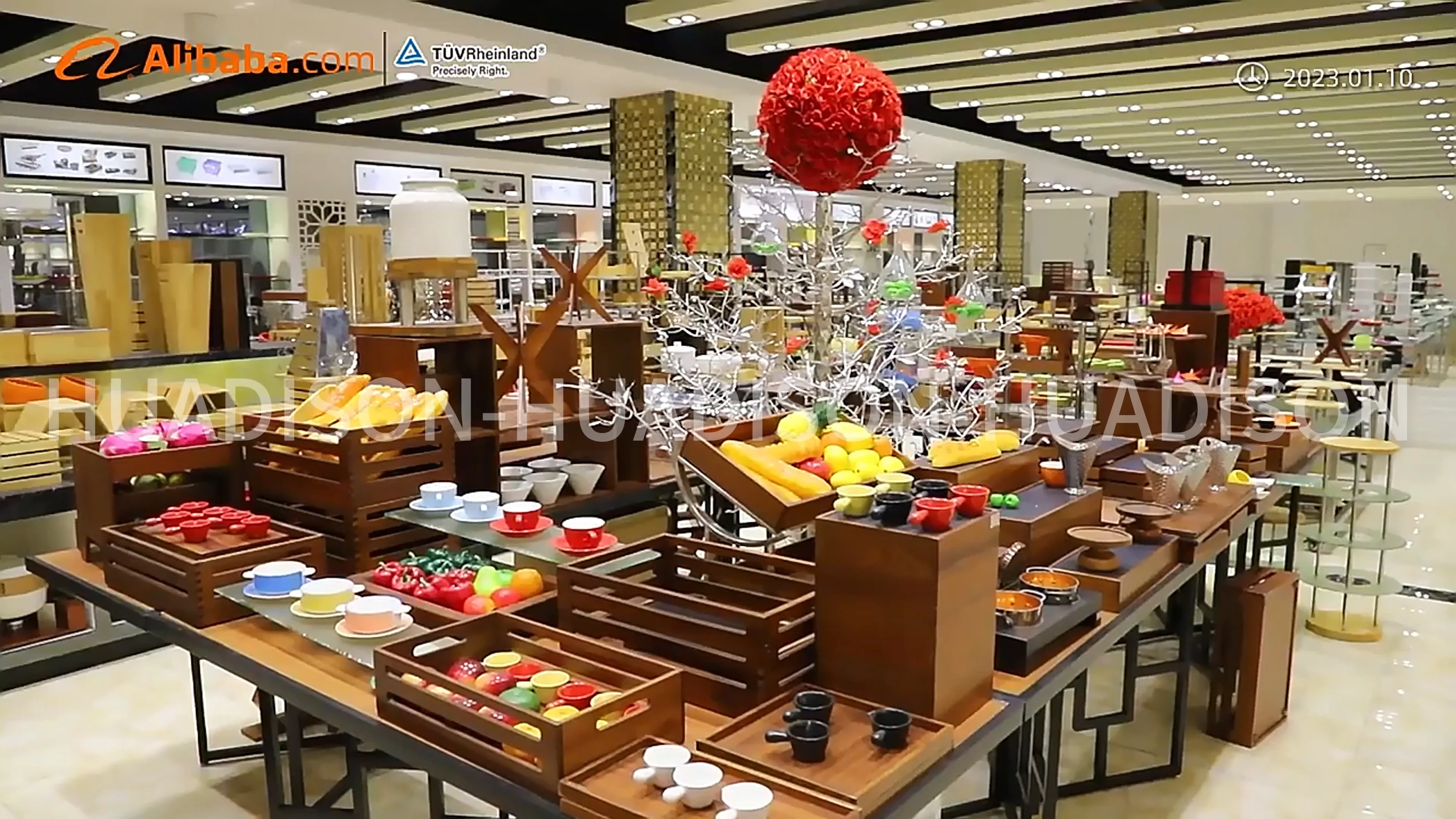 Huadison Catering Buffet Equipment Banquet Candy Bar Decorative Buffet ...