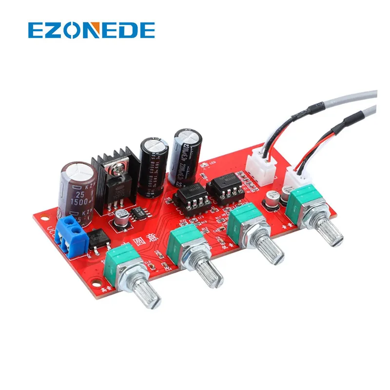 Ne5532 Preamp Sound Amplifier Board Hifi Stereo Volume Tone Control Pre ...